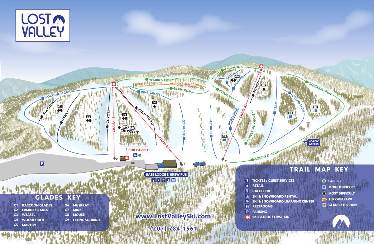 The Mountain | Lost Valley | Ski & Snowboard Area | Auburn, Main